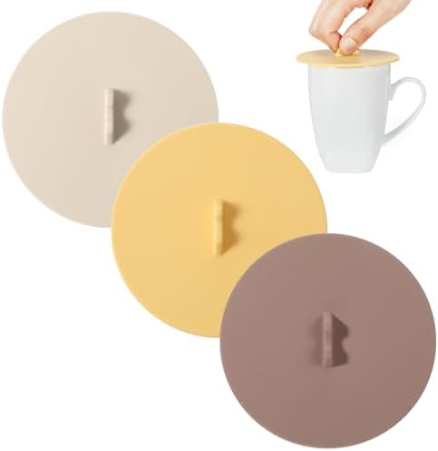 Amazon.com: Ymapinc Silicone Lids for Cups, Silicone Cup Covers ...