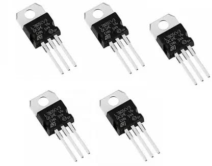 AQBP 7805 5 Volts Voltage Regulator IC FET Transistor (Number of ...