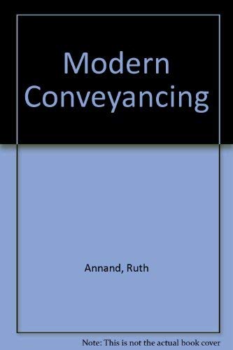 Buy Modern Conveyancing Book Online at Low Prices in India | Modern ...