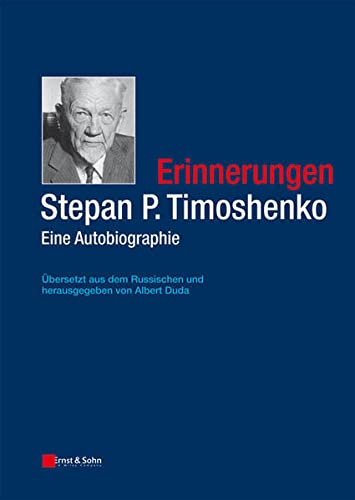 Amazon.com: Erinnerungen Stepan P. Timoshenko (German Edition): 9783433018163: Books