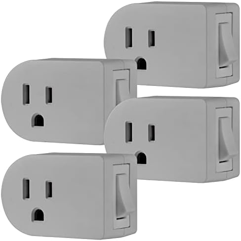 UltraPro Grounded Power Switch Outlet Extender Easy To Install For ...