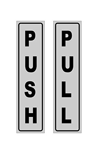 Push and Pull Sign Board with 3mm Thickness,Acralic Sheet Material with ...