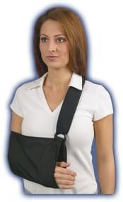 Amazon.com: Med Spec Padded Arm Sling with Soft Padded Shoulder Strap ...