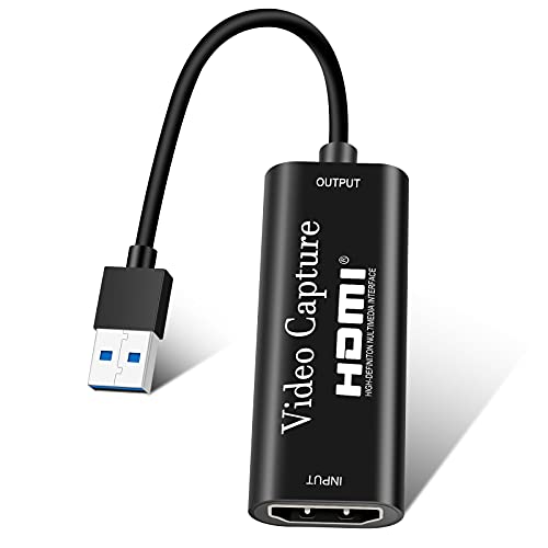 IPXOZO Video Capture Card 4K HDMI To USB 3 0 Game Capture Device For Windows Android Mac HD ipxozo-video-capture-card-4k-hdmi-to-usb-3-0-game-capture-device-for-windows-android-mac-hd
