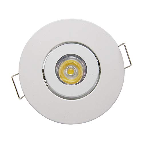 Enlylyog Small Downlight Led Recessed Perforated Showcase Wardrobe Home ...