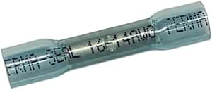 16-14awg Molex Blue Heat Shrink Permaseal Butt Connectors - 25pk - p/n ...