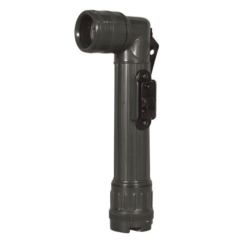 Fox Outdoor 37-27 Aa Cell Mini Angle Head Flashlight - Foliage Green ...