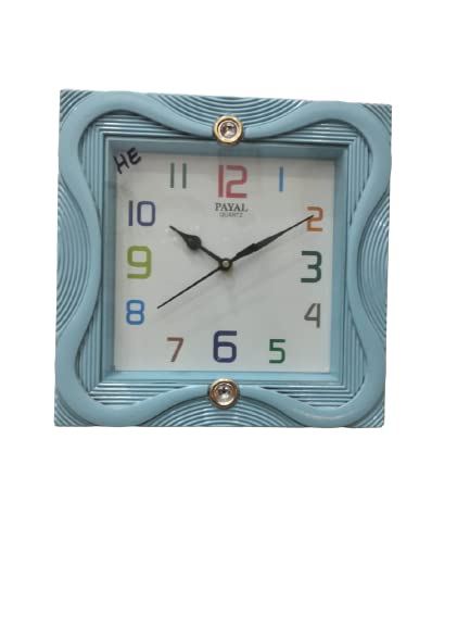 Buy OM SAI RAM Trading Company |Wall Decorative Clock Plastic and Glass ...