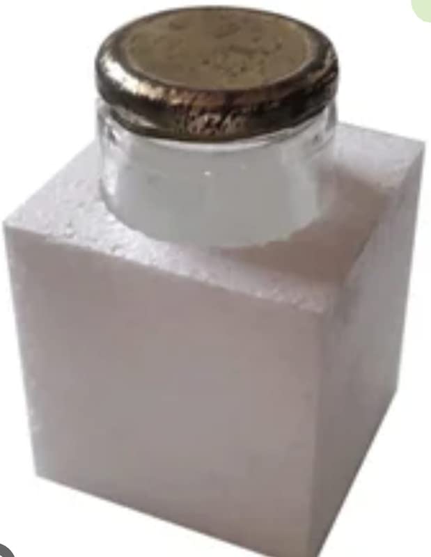 Surepack White EPE Jar Packaging Thermocol form used for safe packaging ...