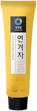 Amazon.com : Korean Premium Hot Spicy Yellow Mustard Paste Sauce, No ...