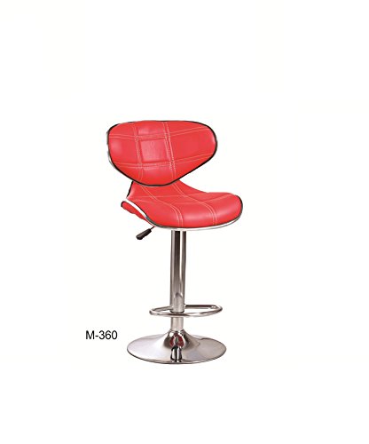 MV Designer Bar Stool, Red : Amazon.in: Office Products