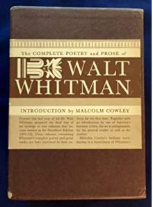 Complete Poetry & Prose of Walt Whitman: Whitman, Walt: Amazon.com: Books