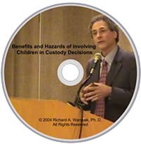 Amazon.com: Benefits and Hazards of Involving Children in Custody ...