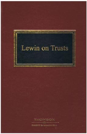 Lewin on Trusts (Mainwork & 1st Supplement): Amazon.co.uk: Tucker ...