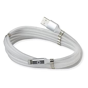 Tech 361 Magnetic Lightning Cell Phone or Tablet Charging Cable, 6.5 ft ...