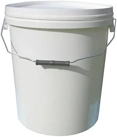 V L POLYMERS 10 Litre Heavy-Duty Unbreakable Plastic Bucket Air Tight ...