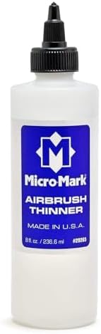 Amazon.com: Micro-Mark Airbrush Paint Thinner, 8oz - Made in USA ...