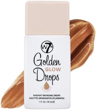 Amazon.com: W7 Golden Glow Drops - Liquid Bronzing Drops For Flawless ...