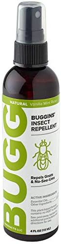Amazon.com: Buggins Natural Insect Repellent, DEET-Free, Repels Gnats ...