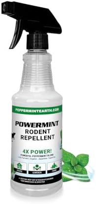 Amazon.com: Powermint 16 Oz Peppermint Oil Rodent Repellent Spray ...