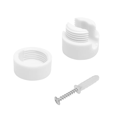 smartect Wall and Ceiling Pins [8 Pieces, White, 20×18 mm] Cable ...