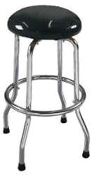 Amazon.com: TRAXION Round Stool, Height Range 30", Steel Black : Office ...