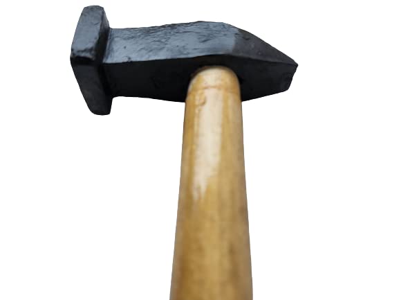 FTE Denting Hammer, 450 Grams Professional Machinist Hammer with Wood ...