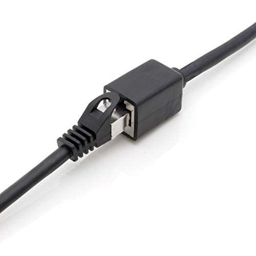 1aTTack.de 618180 CAT7 Cat.7 extension adapter – 1m – Ethernet cable ...