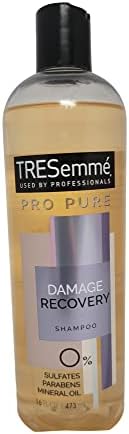 Amazon.com : TRESemmé Pro Pure Shampoo for Damaged Hair Damage Recovery ...
