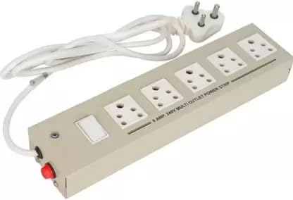 Buy BAHUL 4 Meter Long Wire Extension with Small Plug 5 Socket ...