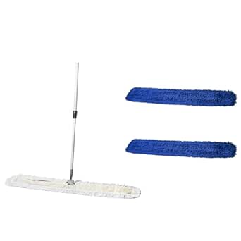 Tidy Tools 48 Inch Commercial Strength White Dust Mop with Extendable ...