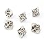 Amazon.com: DND Dice Set - Set of 7 Polyhedral Skull & Bone RPG Dice ...