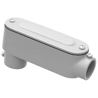 OHLECTRIC Heavy Duty Aluminum EMT Set Screw Conduit Body (LB-Type - 1-1 ...