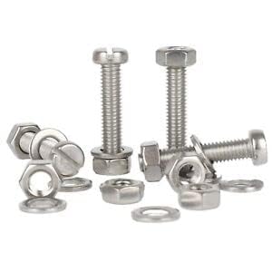 SYLIX M3 x 40mm Stainless Steel Cheese Head Slot Machine Screw, Nut ...