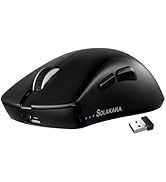 Amazon.com: SOLAKAKA SM600 White Wireless Gaming Mouse,8000 DPI Tri ...