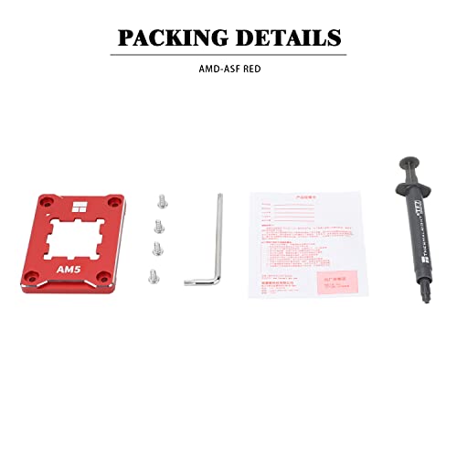 Thermalright ASF-RED AM5 CPU holder, corrective anti-bending fixing ...