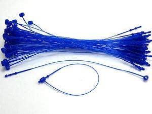 Sadar Shop 5" Blue Snap Lock 10000 Pcs Loop Pins Plastic Ties Fasteners ...