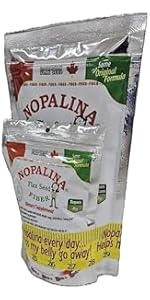 Amazon.com: Nopalina Flax Seed Fiber Supplement 2 lb Bag : Health ...