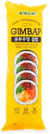 Amazon.com : Fried Tofu and Burdock Gimbap 230g | Jayone Gimbap ...