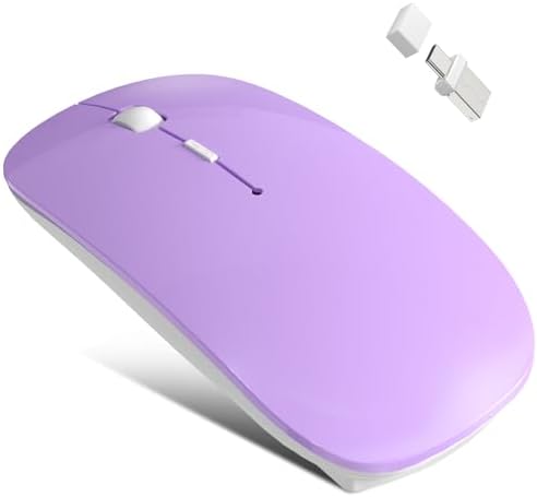 Amazon.com: Skeuoss Frutiger Aero Aqua Mouse - Clear Blue USB-C ...