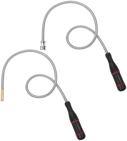 Yalofey Flexible Magnetic Pickup Tool, 2pcs Powerful Magnetic Sweeper ...