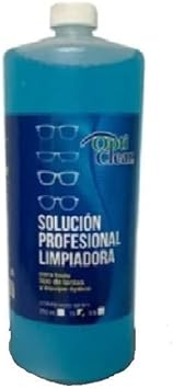 Opti Clear SOLUCION OPTICLEAR 1 LITRO Limpiador especial de lentes ...