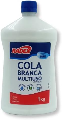 Radex Cola Asuper 1kg, Branco | Amazon.com.br