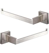 Amazon.com: LANC Bathroom Hand Towel Holder Brushed Nickel Hand Towel ...