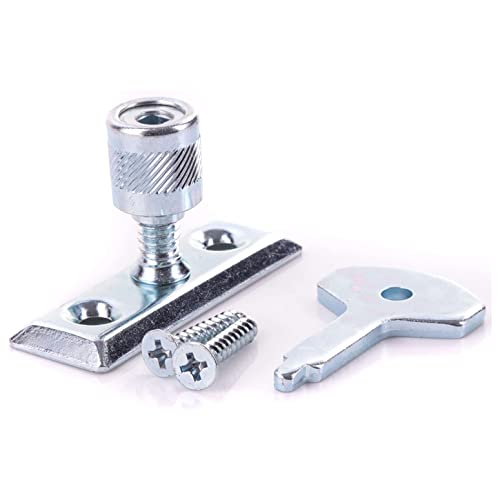 Window Locking Stay Fastener Metal Turn Latch Casement Lock with Screws ...