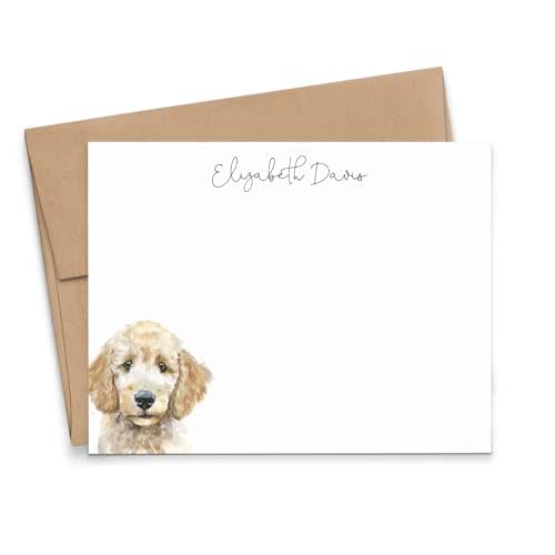 Amazon.com: Personalized Note Cards Stationery Dogs, Choose Your Dog ...