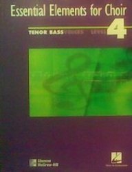 Amazon.com: Essential Elements for Choir Level 4 Repertoire, Tenor-Bass ...