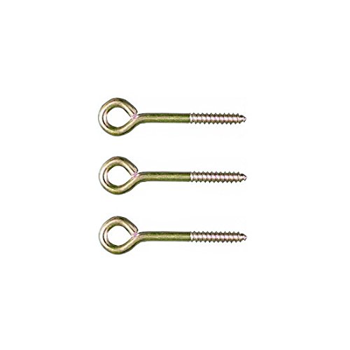 Guy Cable Eye Lag Screw Bolt 3 Pack 1/4" Inches 3" Inches in Length ...