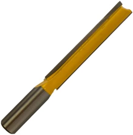 Gasea 2pcs 1/4 Shank Extra Long Straight Router Bit 2" 3" Long Cutting ...