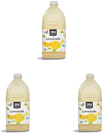Amazon.com : 365 by Whole Foods Market, Lemonade, 64 Fl Oz (Pack of 3 ...